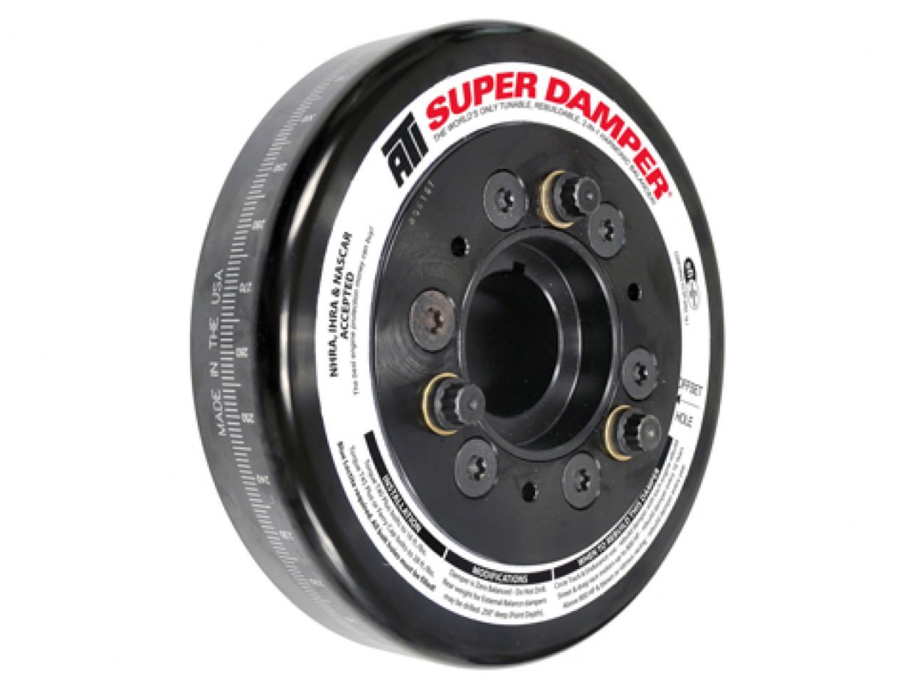 ATI Performance Products Damper - 6 - St - Amc V-8 – Piston Twistin