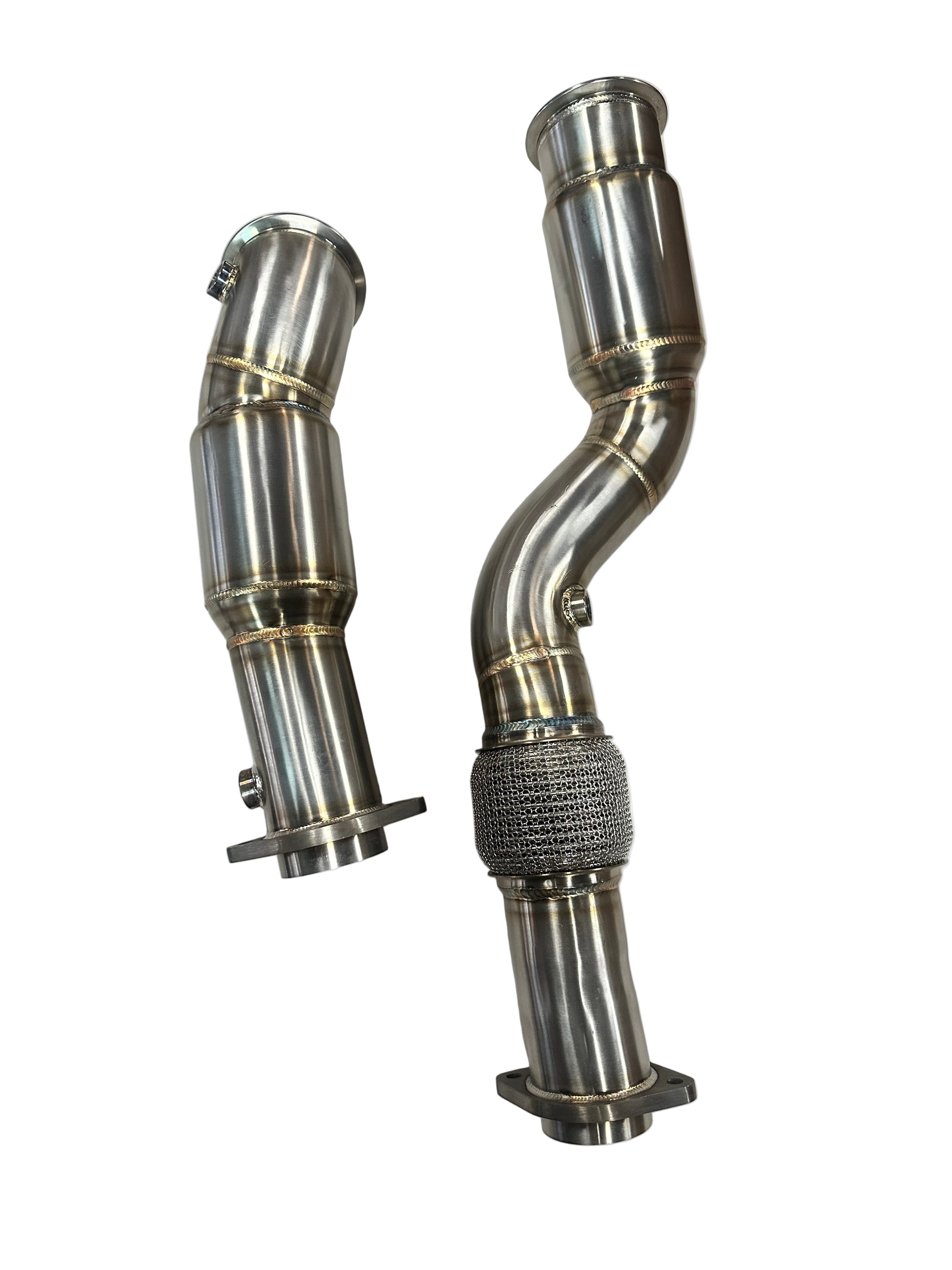IRL High Flow Resonated Downpipes – Piston Twistin