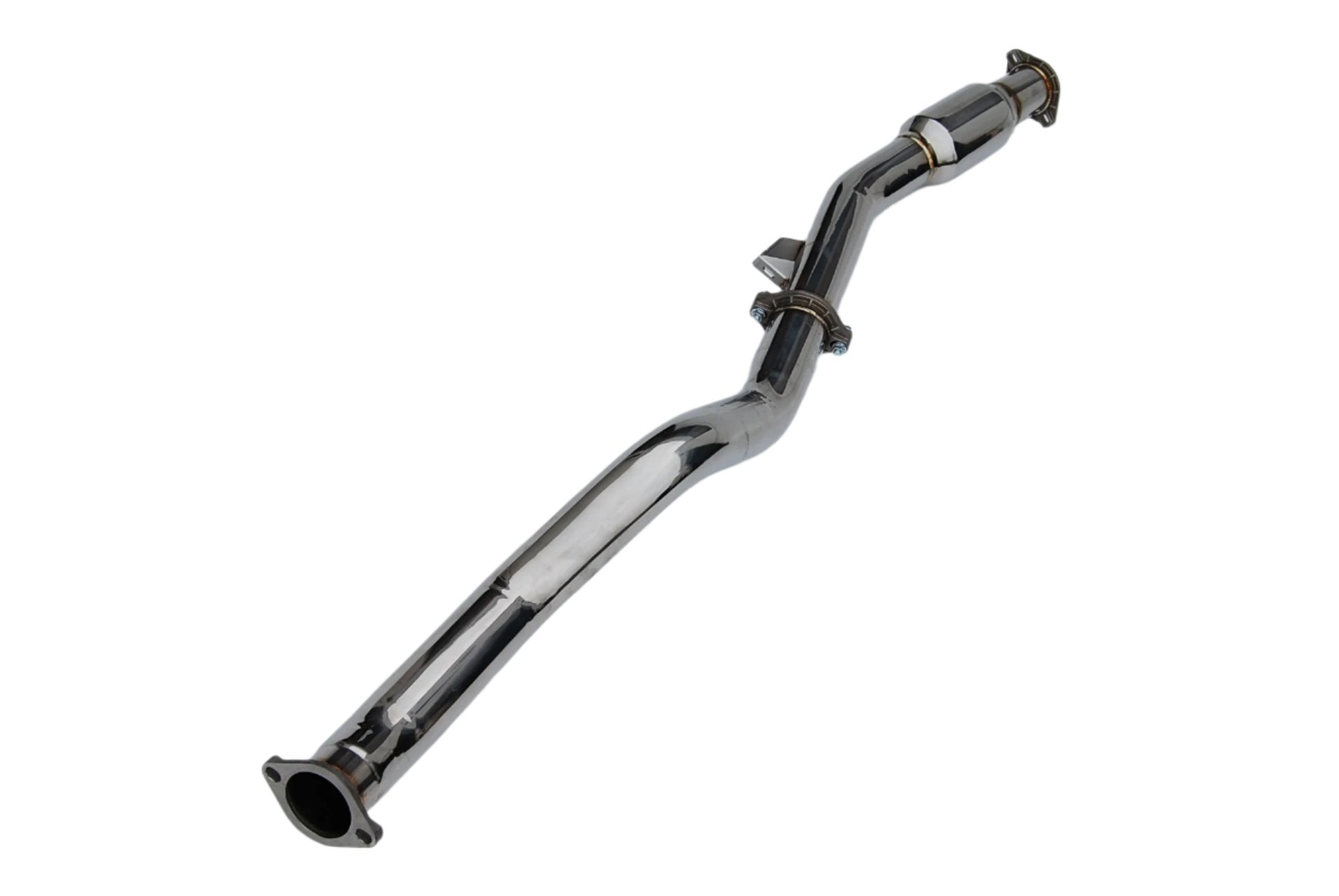Invidia [22-25 WRX] Auto Bottom High Flow Cat Front Pipe | HS22SW4AFPC ...