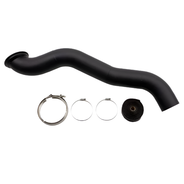 Wehrli Custom Fabrication LB7/LLY/LBZ/LMM Duramax Twin Turbo 4" Down P ...