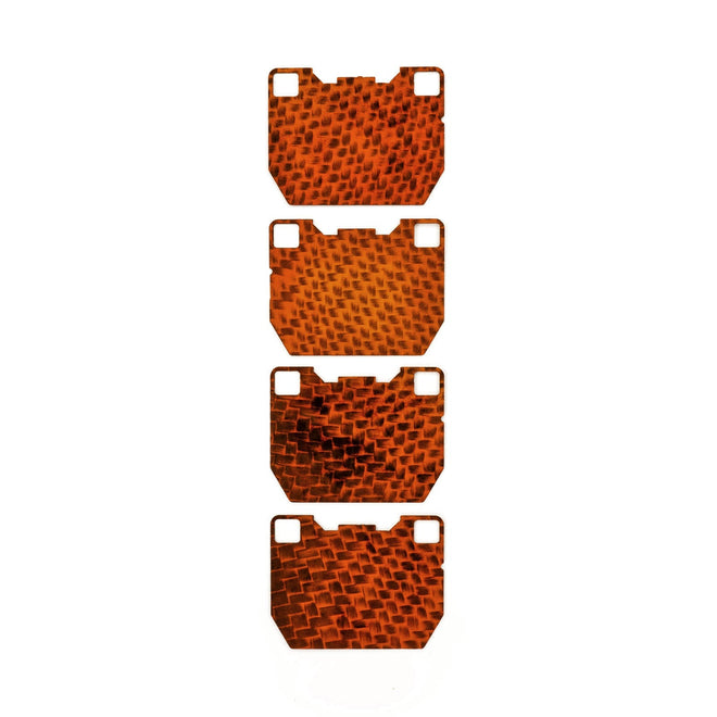 HEL Performance Carbon Fiber Brake Pad Shims for Toyota GR Corolla 1.6 ...