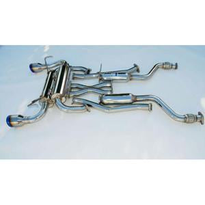 Invidia Gemini Rolled Ti-Tips Cat Back Exhaust Infiniti FX35/FX37 2009 ...