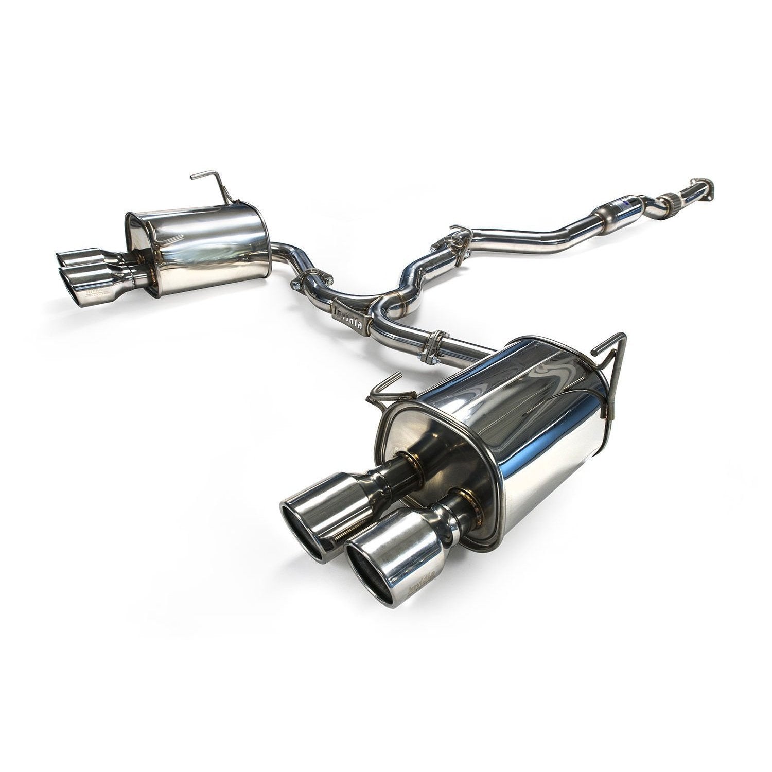 Invidia 15-21 WRX/STI Q300 Cat Back Exhaust w/ Single Wall Stainless S ...